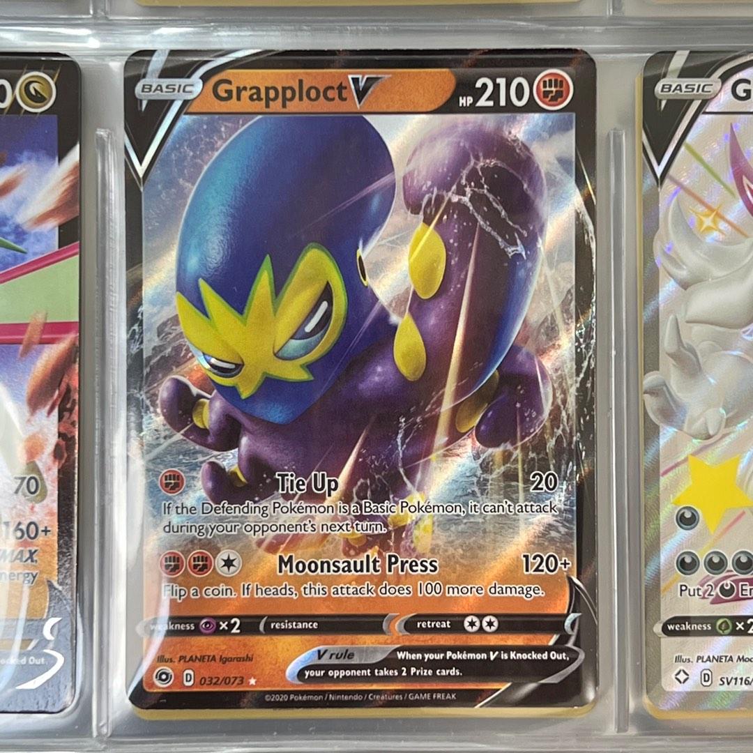 Pokemon cards TCG trading card game Grapploct V, Hobbies & Toys, Toys ...