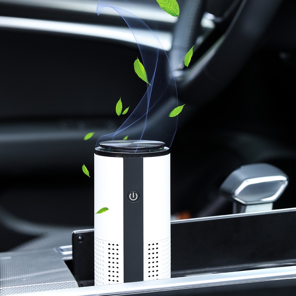 Portable Mini Car Air Purifier With Air Hepa Filter From Bacteria Dust