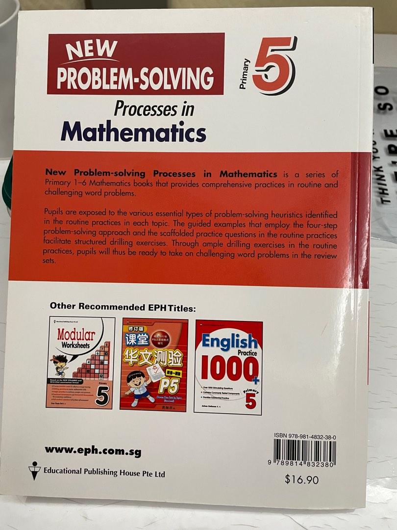 Primary 5 New Problem-solving Processes in Mathematics, Hobbies & Toys ...