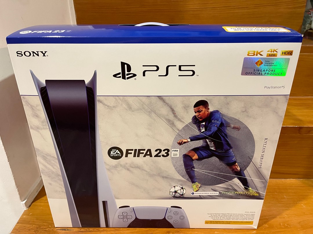 Ps5 Disc Console FIFA 23, Video Gaming, Video Game Consoles ...