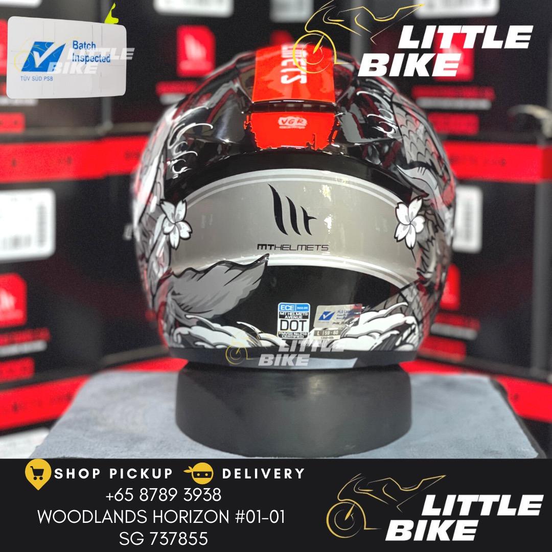 PSB APPROVED Limited Edition MT Helmets Avenue SV KRPA B1 Gloss Black ...