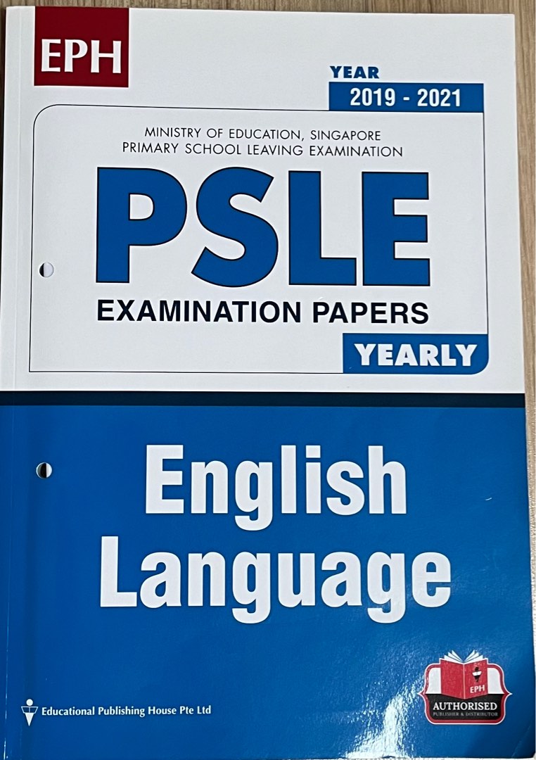 PSLE English Language Examination Papers 2019 - 2021, Hobbies & Toys ...
