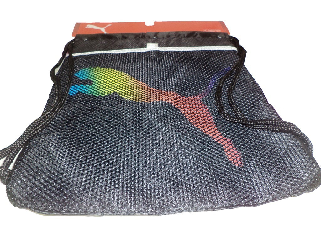 PUMA Carry Sack Bag Black/Rainbow, Men's Fashion, Bags, Belt bags ...