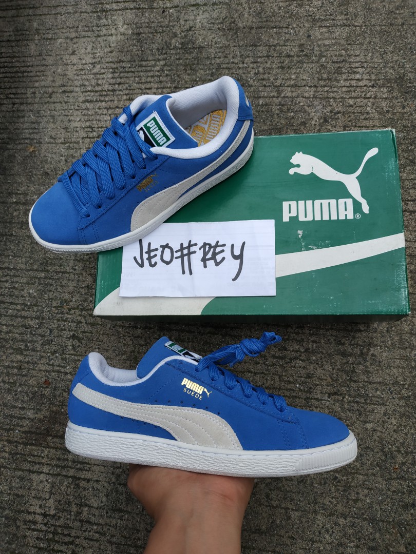 PUMA SUADE CLASSIC "OLYMPIAN BLUE", Women's Fashion, Footwear, Sneakers ...