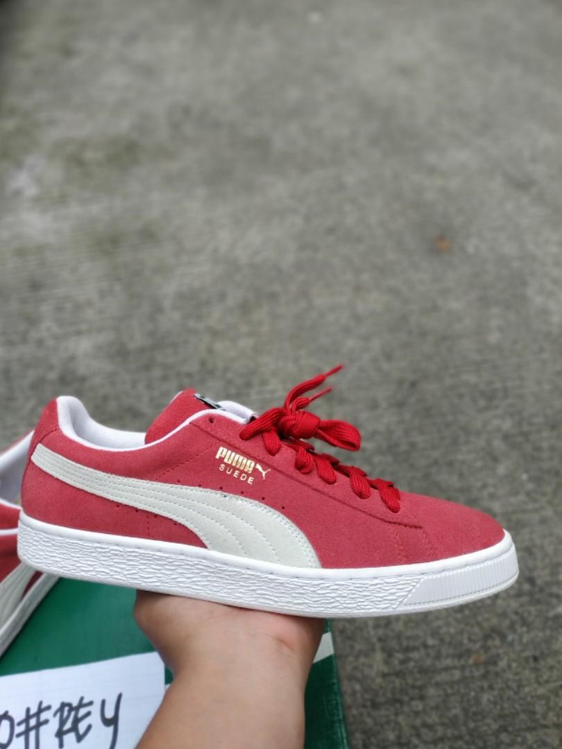 PUMA SUADE CLASSIC "REGAL RED", Men's Fashion, Footwear, Sneakers on ...