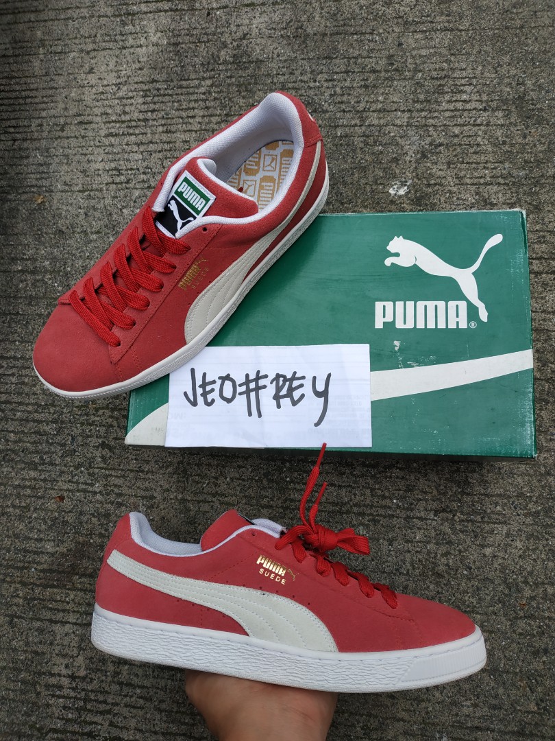 PUMA SUADE CLASSIC "REGAL RED", Men's Fashion, Footwear, Sneakers on ...