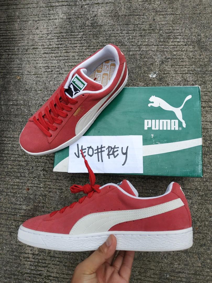 PUMA SUADE CLASSIC "REGAL RED", Men's Fashion, Footwear, Sneakers on ...