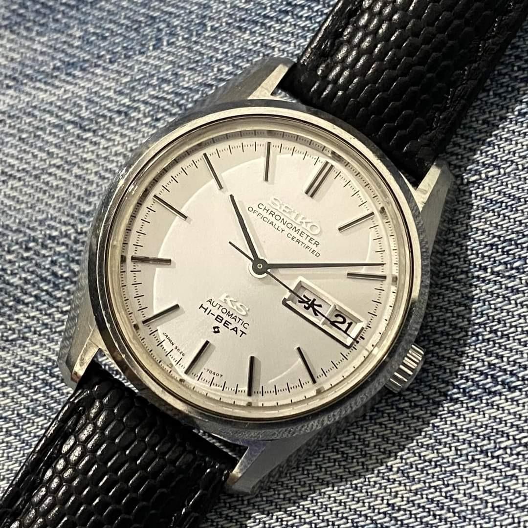 Rare Vintage JDM King Seiko 5626-7040 Hi-Beat Chronometer Automatic Wristwatch, Men's Fashion ...