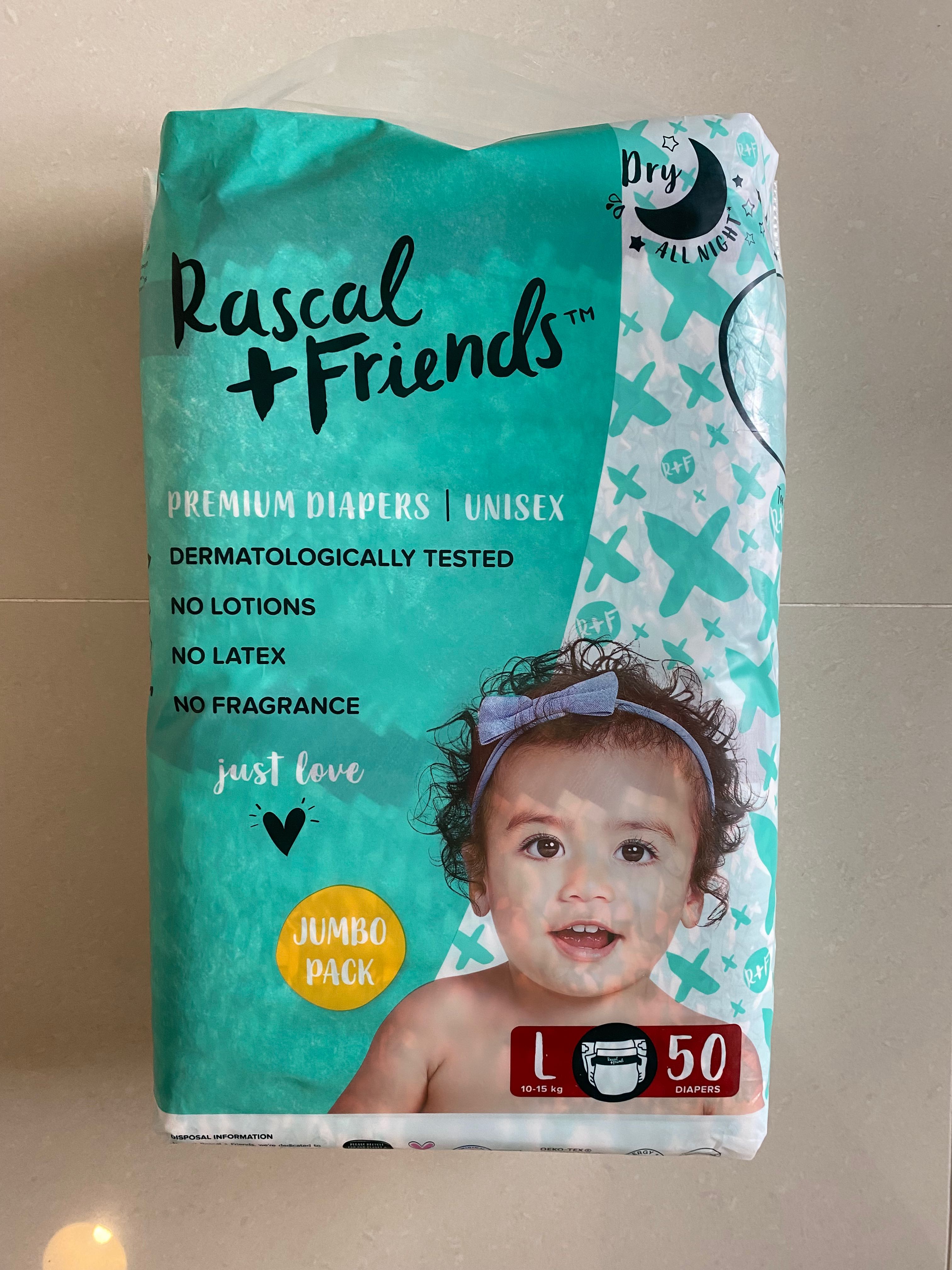 Rascal & Friends L size diapers (1 pack), Babies & Kids, Bathing ...