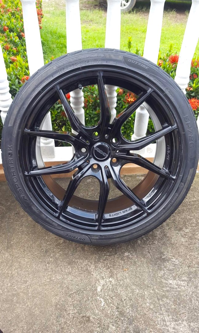 rays mags size 18, Car Parts & Accessories, Mags and Tires on Carousell