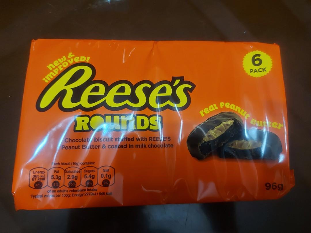 REESE'S ROUNDS 6 PACK, Food & Drinks, Packaged & Instant Food on Carousell