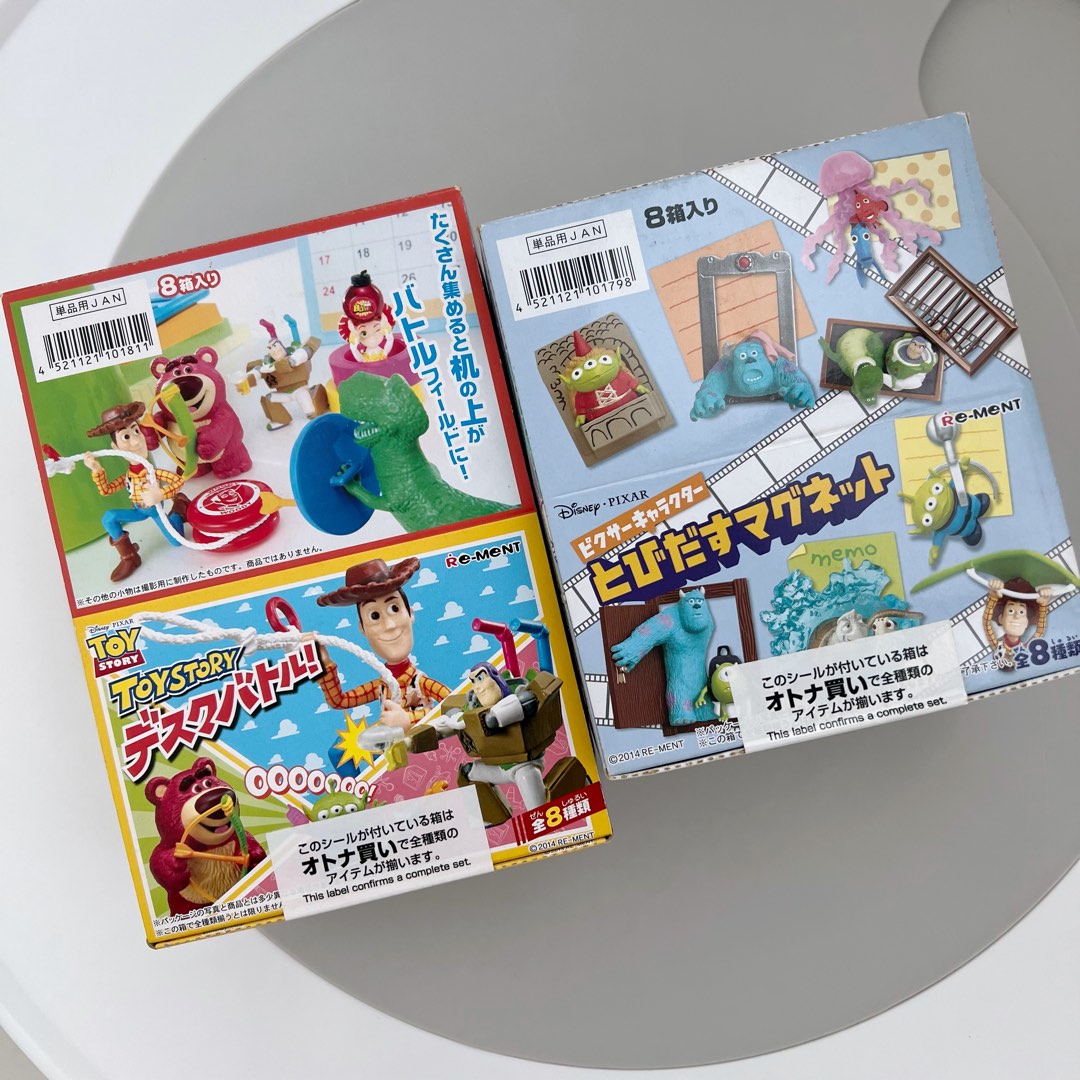Re-ment Disney Pixar Toy Story Monsters Inc, Hobbies & Toys, Toys ...