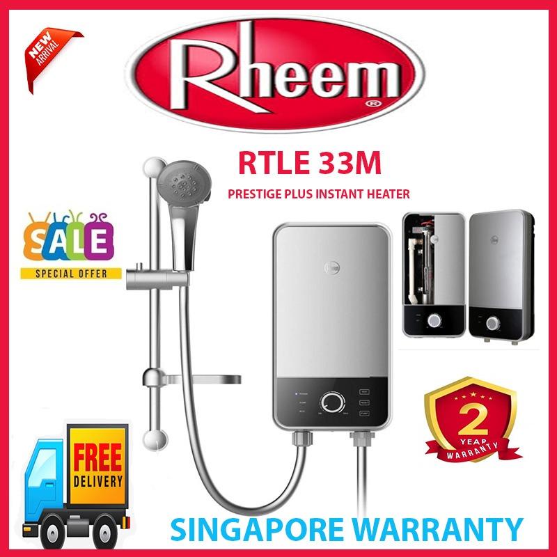 Rheem Rtle 33m Prestige Plus Instant Shower Heater Express Free
