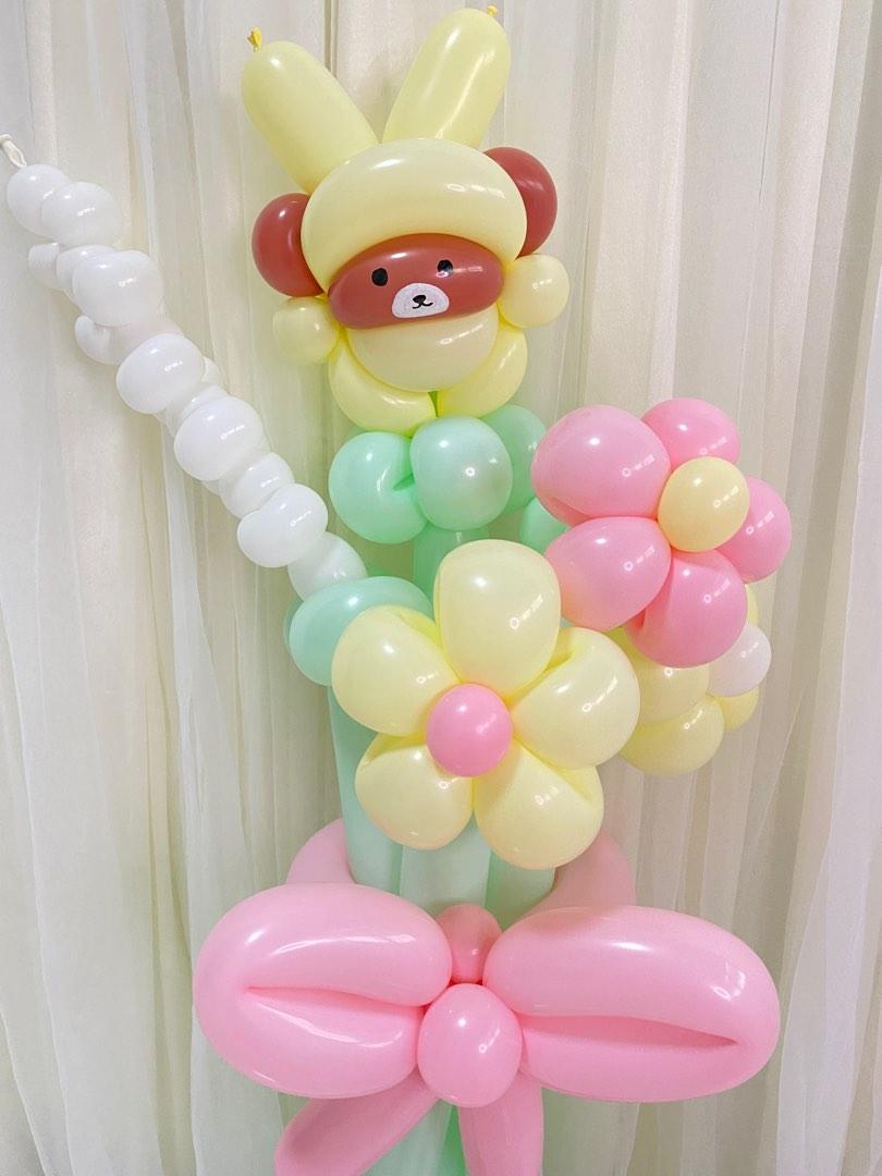 Rilakkuma balloon flower bouquet, Hobbies & Toys, Stationery & Craft ...
