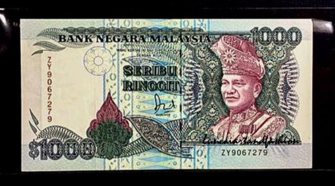 RM1000 RINGGIT MALAYSIA ; 1987, Hobbies & Toys, Collectibles ...