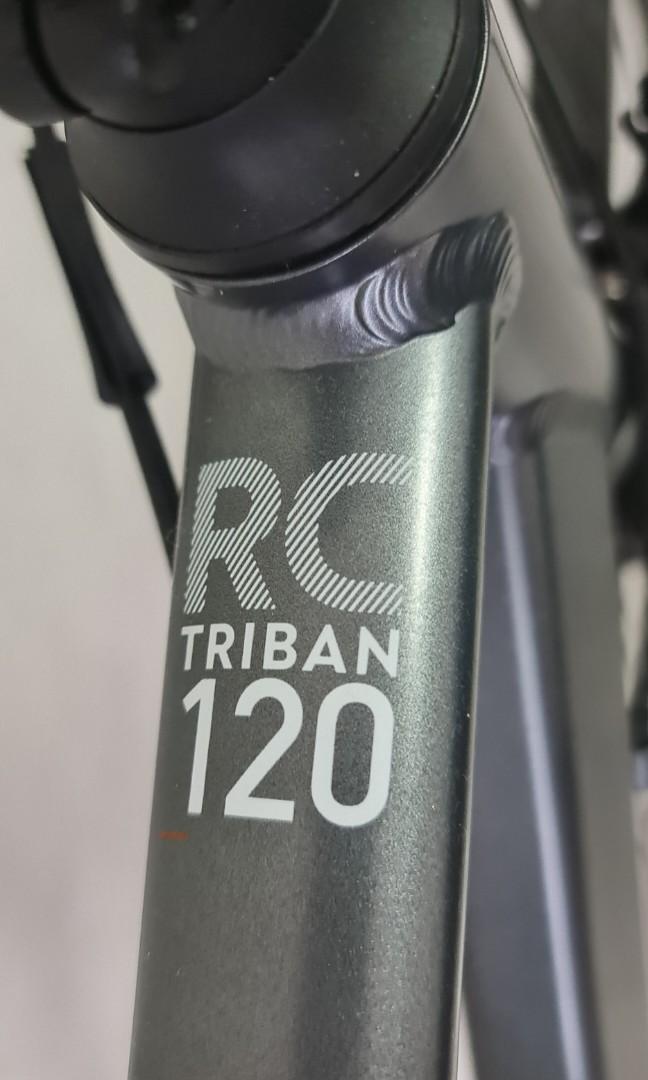 ROAD BIKE TRIBAN RC 120 8SPEED GRAY(Moving Out), Sports Equipment ...