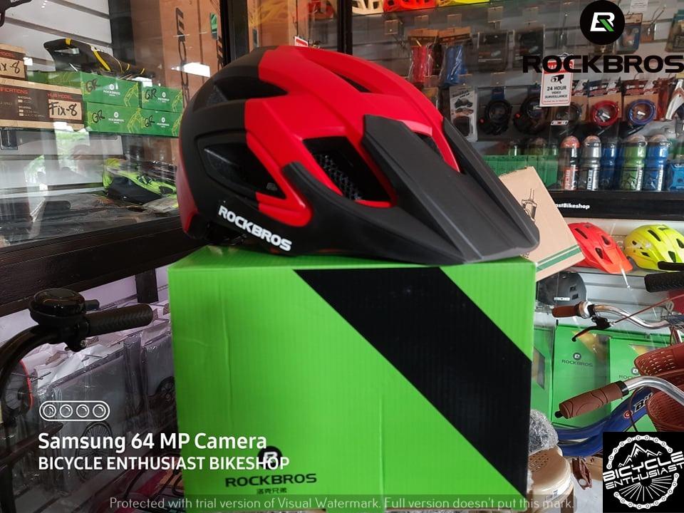 Rockbros MTB Helmet Mountain Bike Cycling Helmets XC Cross-Country Bicycle ROCKBROS, Sports ...