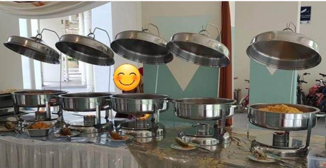 Round buffet trays / Round Chafing Dish, Furniture & Home Living ...