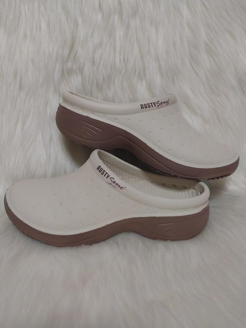 Rusty Lopez open back slip on, Women's Fashion, Footwear, Slippers and ...