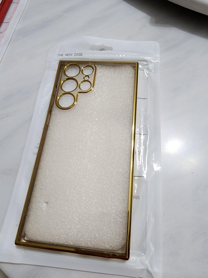 S22 ultra casing - gold and rose gold, Mobile Phones & Gadgets, Mobile ...