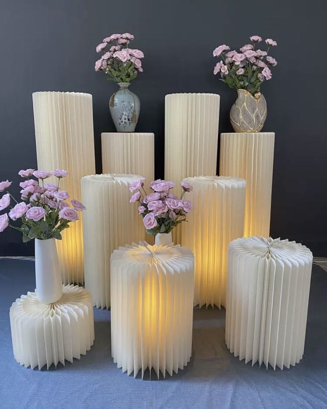 SALE STAND LIGHT COLLAPSIBLE PORTABLE PARTY CAKE INDOOR DIY HOTEL TALL ...