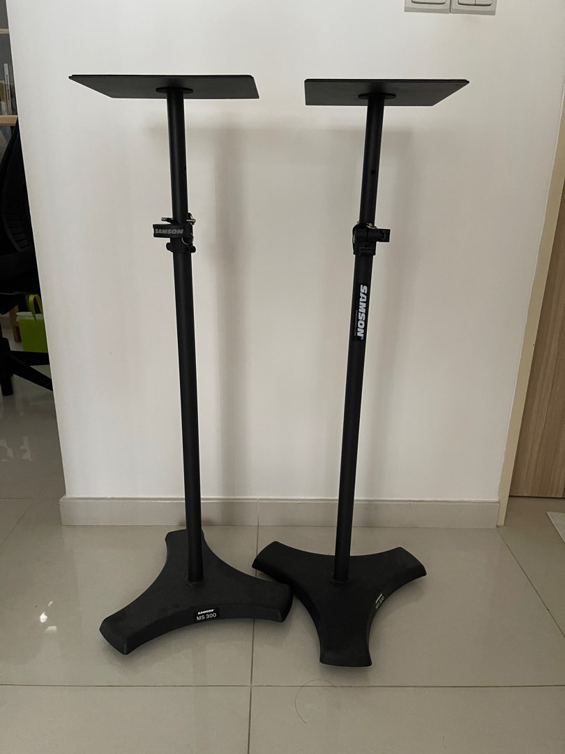 Samson MS 300 studio monitor stand, Audio, Soundbars, Speakers ...