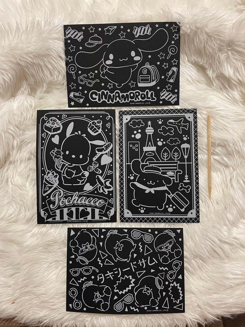 Sanrio Character Scratch Art, Hobbies & Toys, Stationary & Craft, Art ...