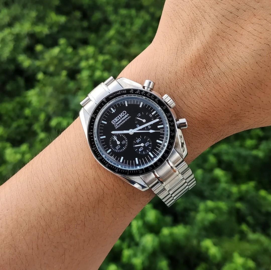 Seiko Omega Speedtimer Mod, Men's Fashion, Watches & Accessories ...