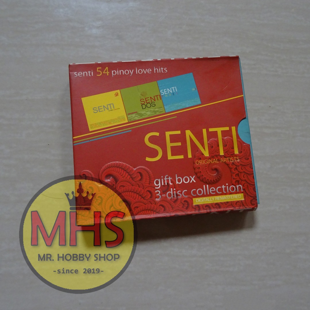 Senti Gift Box 3-Disc Collection (100% Original Copy), Hobbies & Toys ...