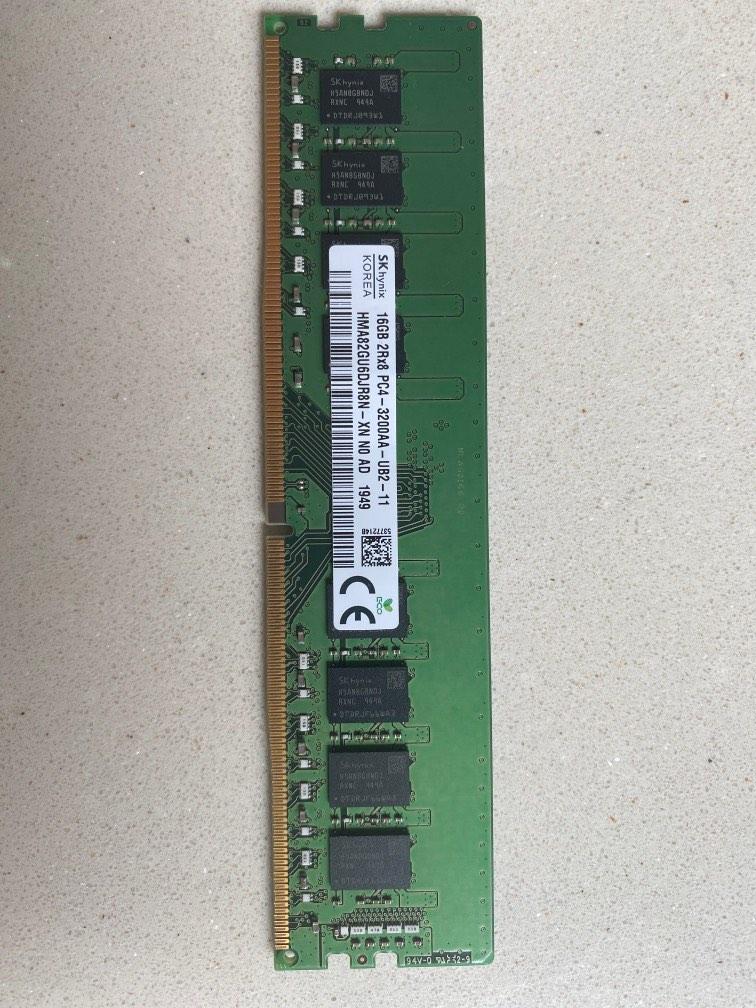 SK Hynix 16GB ddr4-3200mhz desktop ram, Computers & Tech, Parts ...