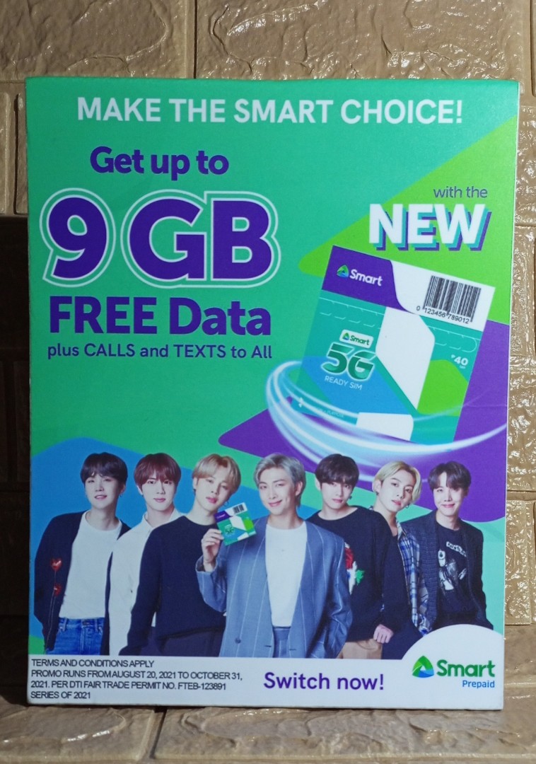 Smart-BTS Promotional Table Standee, Hobbies & Toys, Memorabilia ...