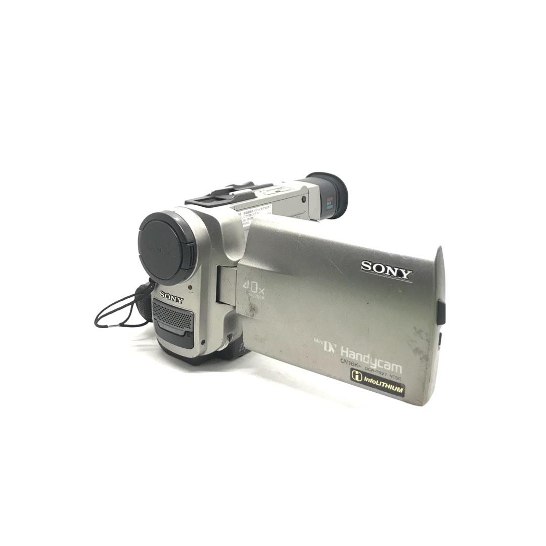 Sony Handycam DCR-TRV7 miniDV, Photography, Video Cameras on Carousell