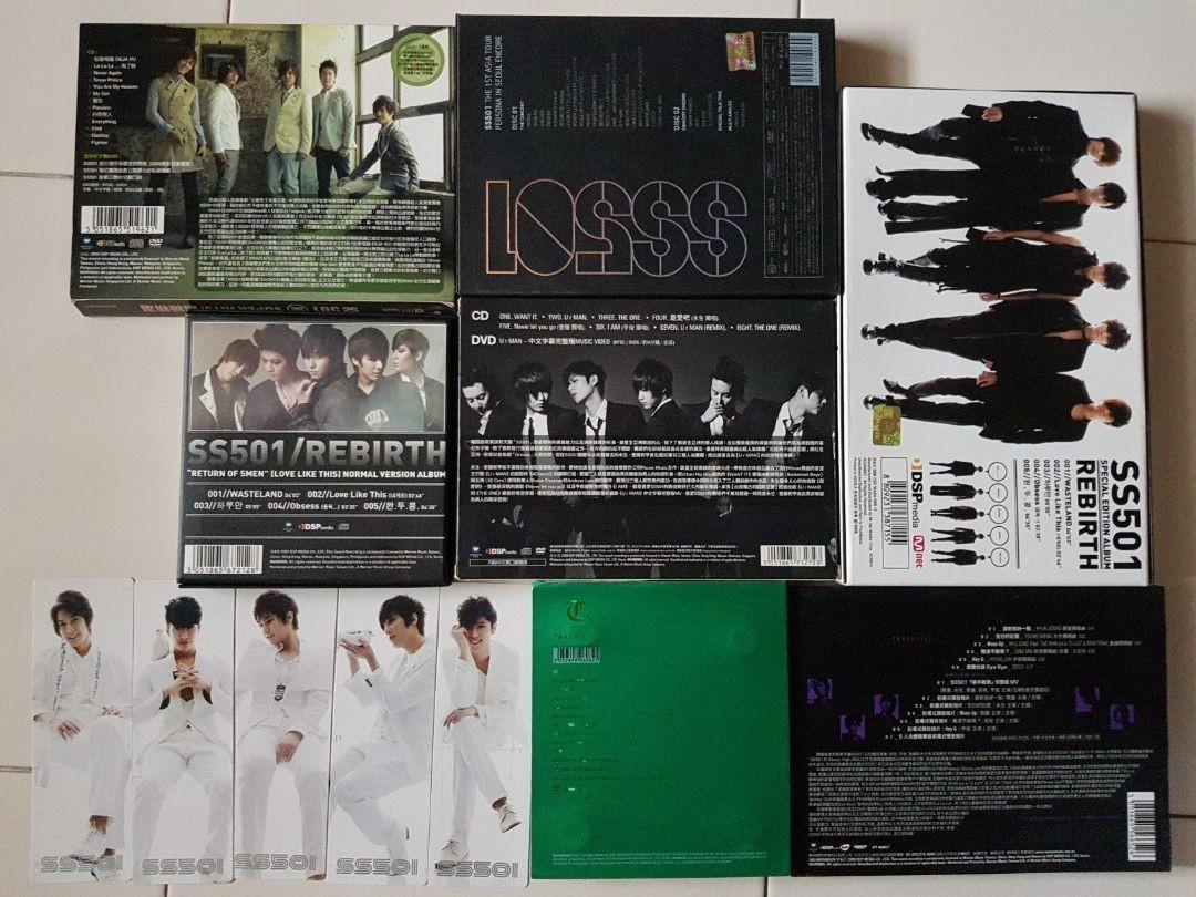 SS501 Album Collection, Hobbies & Toys, Music & Media, CDs & DVDs on ...