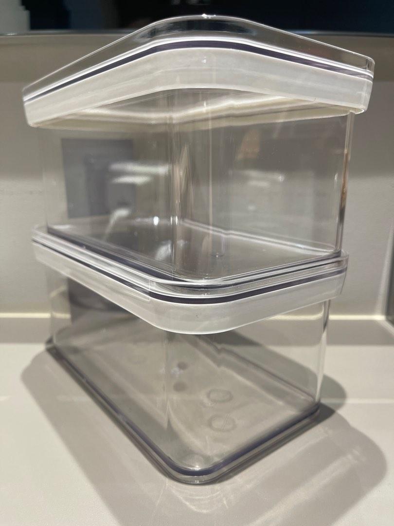 Stackable acrylic storage, Furniture & Home Living, Kitchenware ...