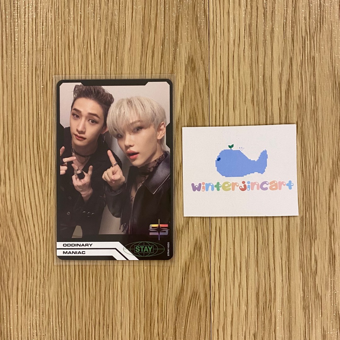 STRAY KIDS SKZ CHANLIX ODDINARY UNIT TRADING CARD PHOTOCARD PC OFFICIAL ...