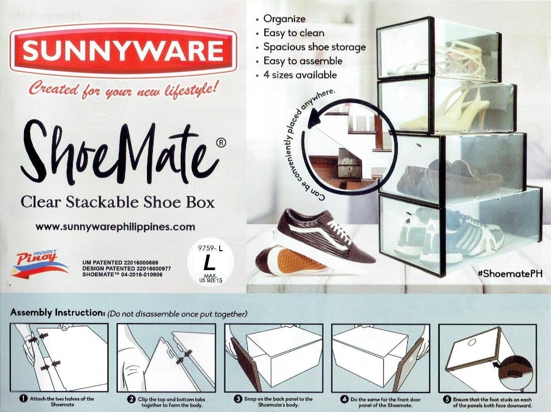 Sunnyware Shoemate Shoebox Shoe Mate Shoe Box Direct Manufacturer, Men ...