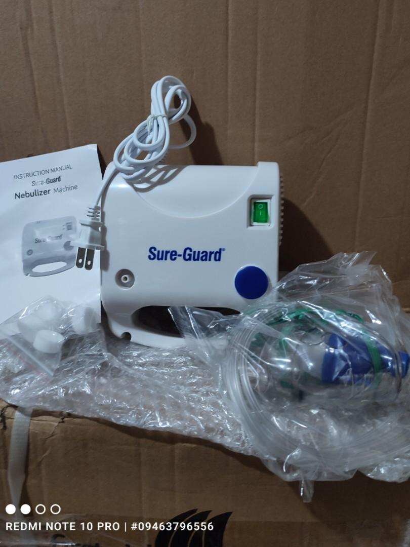 Sure-Guard Nebulizer Machine, Health & Nutrition, Medical Supplies ...