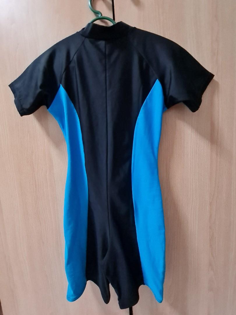 [FREE MAIL]Swimming costume swim wear suit kids teenager Waveline ...