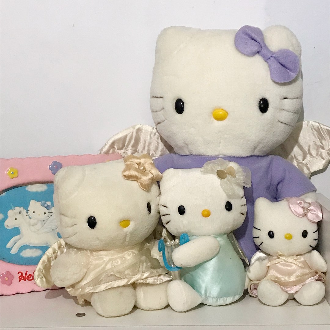 TAKE ALL Hello Kitty Angel Bundle Vintage Plushies - Sanrio Angel Fairy ...