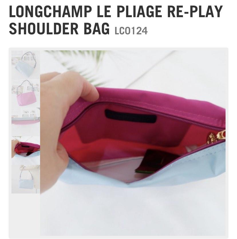 Tas LC Longchamp Le Pliage Re Play Shoulder bag, Luxury, Bags & Wallets ...
