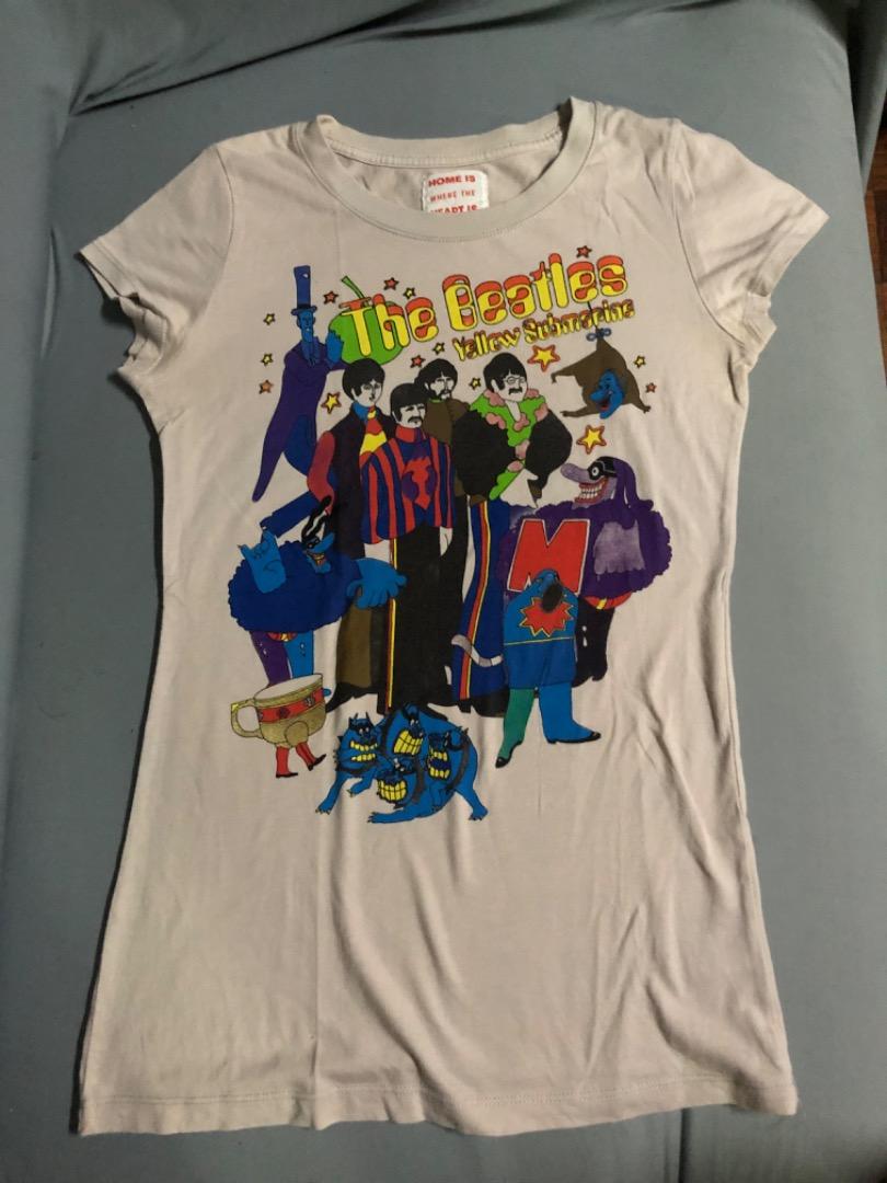 The Beatles Yellow Submarine Shirt, Women's Fashion, Tops, Shirts on ...