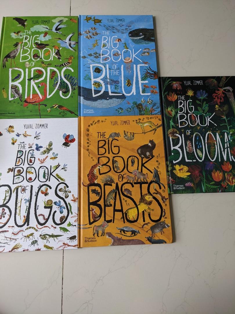 THE BIG BOOK OF series / THE BIG BOOK OF BLUE / THE BIG BOOK OF BIRDS ...