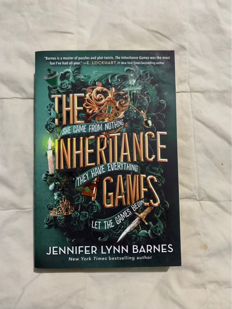 The Inheritance Games by Jennifer Lynn Barnes | YA, Hobbies & Toys ...