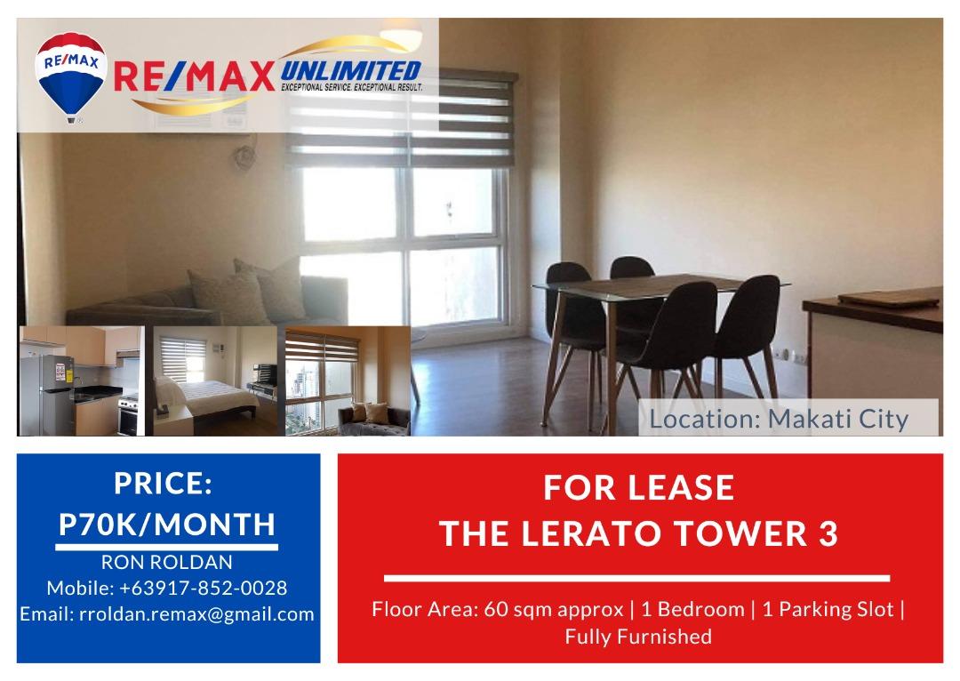 THE LERATO TOWER 3 - 1 BEDROOM UNIT, Property, Rentals, Apartments ...