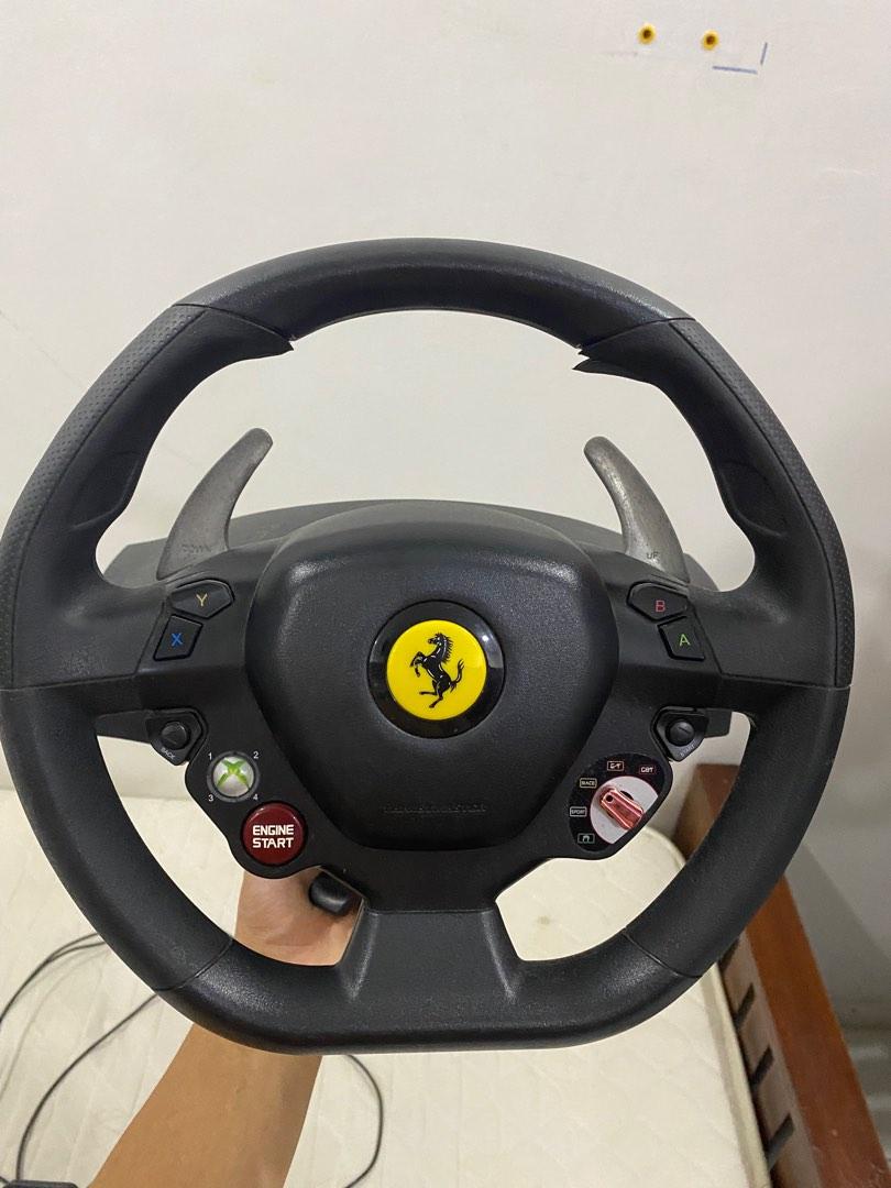 THRUSTMASTER FERRARI GAMING WHEEL, Hobbies & Toys, Toys & Games on ...