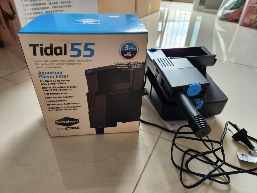 Tidal 55 Aquarium Power Filter, Pet Supplies, Homes & Other Pet ...