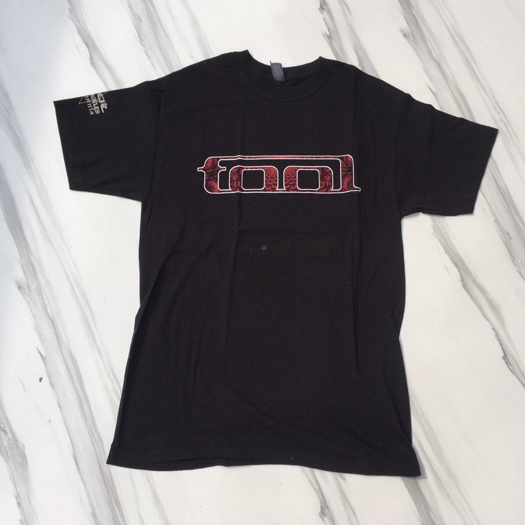 TOOL tshirt, Fesyen Pria, Pakaian , Atasan di Carousell