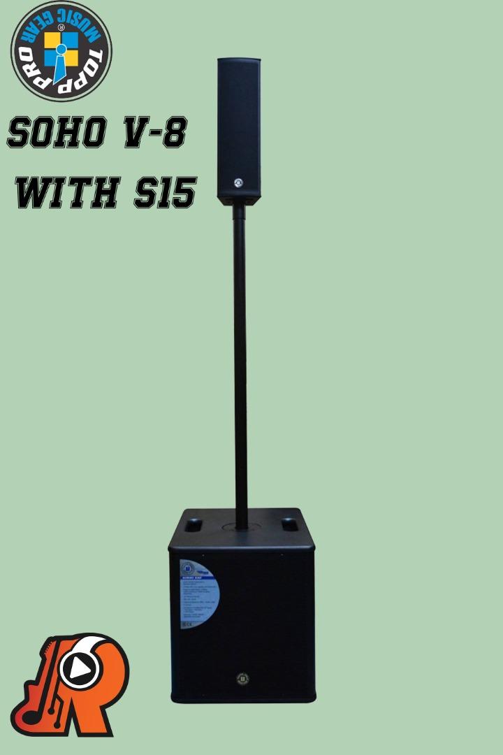 Topp Pro SOHO V8 Plus System with S15 Sub (Pair), Audio, Soundbars, Speakers & Amplifiers on ...