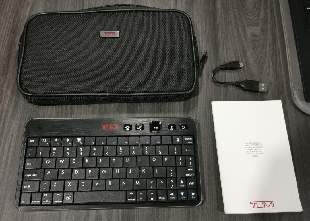 Tumi wireless keyboard, Computers & Tech, Parts & Accessories, Computer ...