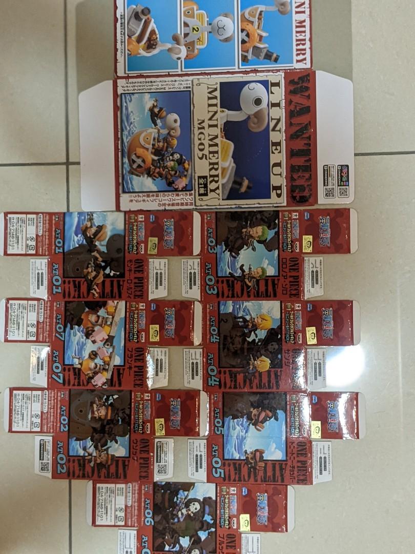 Ultra rare WCF one pieces Mini Merry Attack, Hobbies & Toys, Toys ...